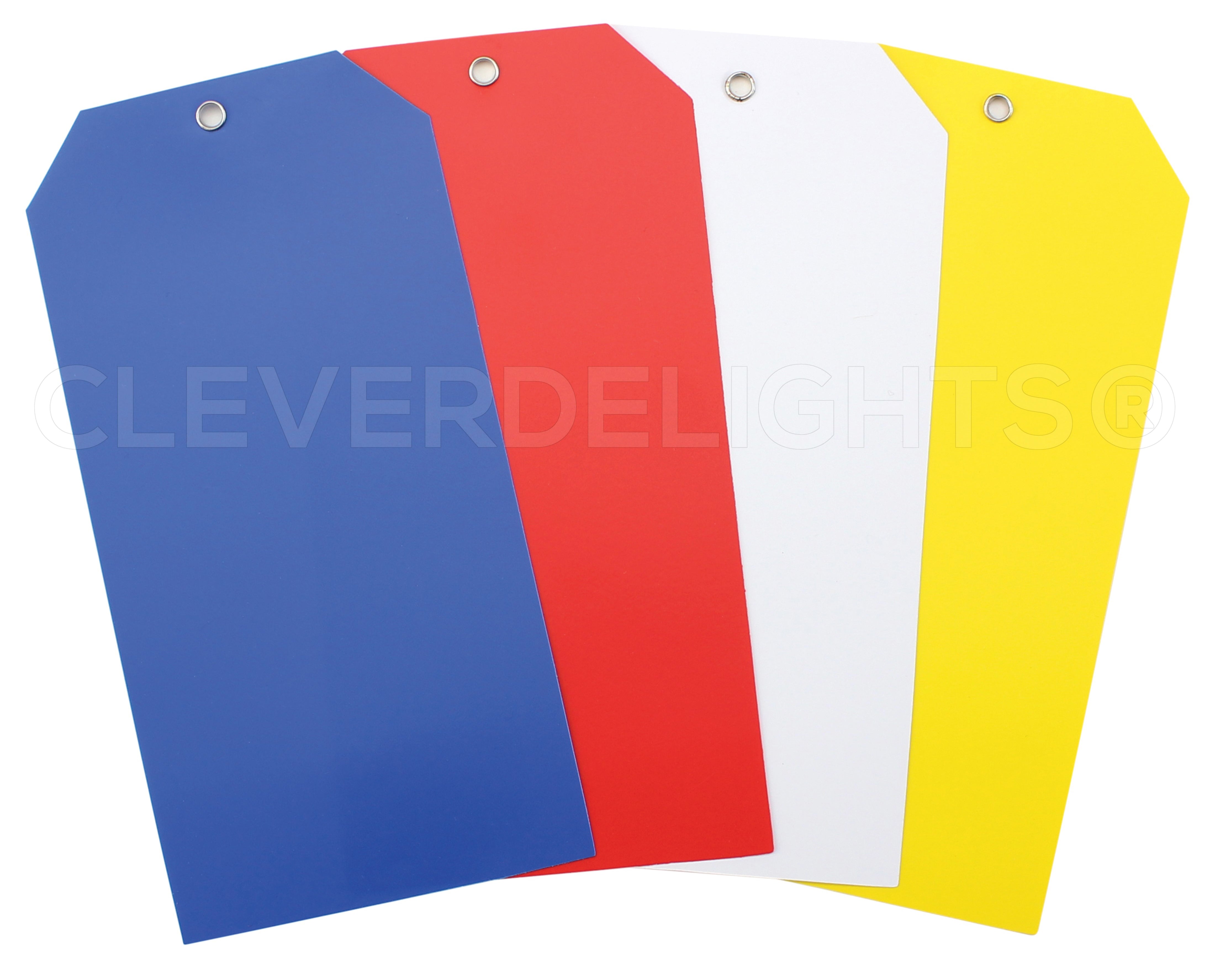 CleverDelights Plastic Price Tags